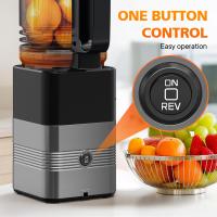 China Cold Press Slow Masticating Juicer Machine 150W Home Juice Extractor Preserve Vitamins for sale