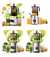 China Large Masticating Cold Press Juicer Machine 60 RPM 112mm Feed Chute for Vegetables Fruits for sale