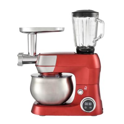 China 1000W 5L Stand Electric Mixer 6 Speeds Dough Mixer with Accessories for sale