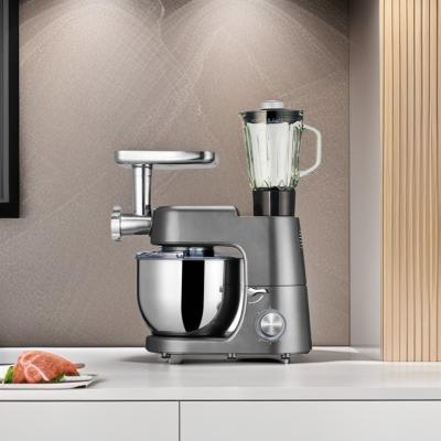 China 1400W 6 Speed Commercial Blender 5-10L Large Capacity Stainless Steel Food Processor for sale