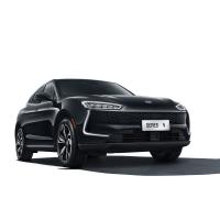 China Black Electric Hybrid SUV Integrated Body Structure DFSK Seres 5 EVR New Energy All Electric Suv for sale