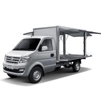 China DFSK Pure Electric Vans And Trucks Cargo Vans Utility Vehicle EC31 Produce Delivery Small Electric Box Truck for sale