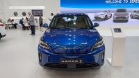 China Seres 3 Europe Electric RHD Vehicles Blue Suv 5 Seater Car for sale