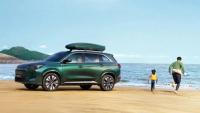 China DFSK E5 Plus 7 Seater Hybrid 3 Row SUV Vehicles Plug In SUV With 120km/165km Long Range for sale