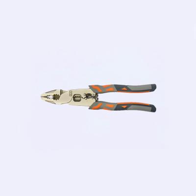 China Wire Crimping Stripping Insulated Combination Plier Electrical Side Cutters Hand Tools 3mm for sale