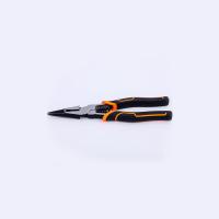 China Oem Cable Crimping Rubber Tipped Needle Nose Pliers 60CrV For Automotive for sale