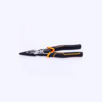 China Rubber Needle Nose Plier Tool 12 Inch Heavy Duty Fishing Crimping Tool for sale