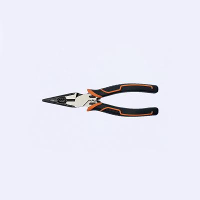 China Heavy Duty Burnished Long Nose Plier Tool 200mm 6 inch HRC62 for sale