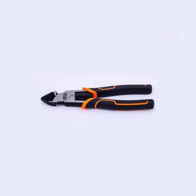 China HRC62 8 Inch Metal Cutting Pliers Electrical Wire Diagonal Side Cutting Pliers for sale