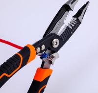 China left hand Multifunction Insulated Side Cutters 200mm Wire Stripping Pliers for sale