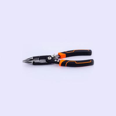 China Left Hand Electric Stranded Wire Cable Stripper Pliers Cutter Heavy Duty for sale
