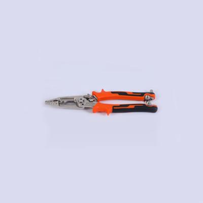 China HRC62 Universal Tang Wire Connector Pliers Strippers Handheld Quick Stripper for sale