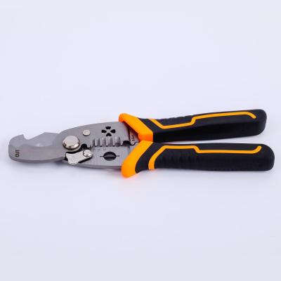 China Copper Cable Wire Clamping Pliers Cutter Stripper 8 In 1 ASTM F1505 Standard for sale