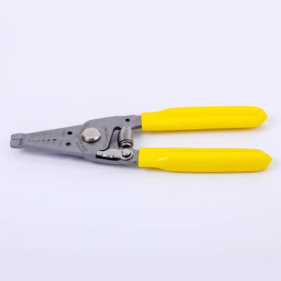 China 4Cr13 Fiber Cable Stripper Pliers Splitter Tool Wire Side Cutters ANSI for sale