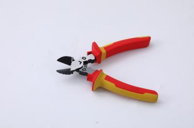 China 1000v 8in High Leverage Long Reach Insulated Lineman Pliers Side Cutters for sale