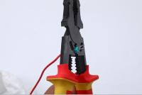 China Corrosion Resistant Nose Plier Tool with 5 Mm Jawwidth and Ergonomic Non-slip Grip for Precision Tasks for sale