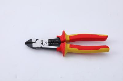 China 194mm 60CrV Insulated Lineman Pliers Side Cutting 20GP Customized for sale