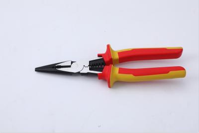 China Multi Function Small Insulated Linesman Pliers Long Reach Powerful Gripping for sale