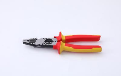 China 4 In 1 High Leverage Insulated Lineman Pliers High Voltage VDE Handle 1000V for sale