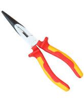 China 3mm Cutting Hardness Insulated Combination Plier with Serrated Jaws and Corrosion-Resistant Finish for Electrical Work for sale