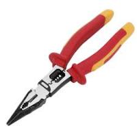 China Corrosion-resistant Finish Insulated Combination Pliers with 180 mm Length and HRC62 Hardness for Electrical Work for sale