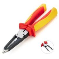 China Professional Insulated Combination Pliers with 180mm Length, HRC62 Hardness, and IEC 60900 Certification for Electrical Work for sale