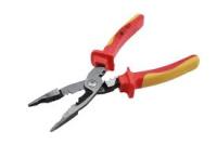 China IEC 60900 Certified 180mm Insulated Combination Plier with 3mm Cutting Capacity for Electrical Work for sale