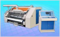 China Fingerless type Single Facer Corrugated Machine, Vacuum Suction Model for sale