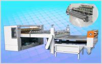 China Single Faced Slitter Cutter Stacker, Single Faced Corrugated Cardboard Slitting + Cutting for sale