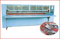 China Thin Blade Slitting Creasing Machine, Rotary Slitting + Scoring, with Safety Cover, Electrical adjust as option for sale