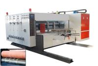 China Automatic Flexo Printing Die-cutting Machine with Removable Slotting, Lead-edge Feeding for sale