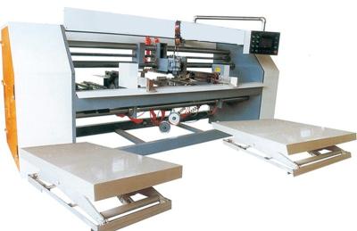 China Two Pieces Carton Box Stitcher Machine, Carton Box Folding + Stitching for sale