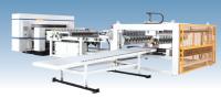 China NC Single Faced Slitter Cutter Stacker, Single Faced Corrugated Cardboard Slitting + Cutting for sale