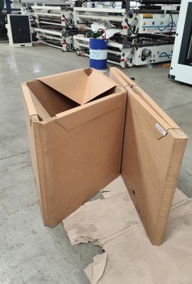 China Sqaure IBC Carton Box, Heay-duty, Capacity Upto 1ton, Made by IBC Box Manufacturing Plant for sale