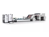 China Automatic Flute Laminator Stacker Machine, 3-Ply or 5-Ply, Turnover Stacker, Straight output or Side output for sale