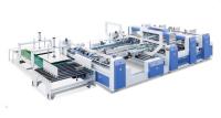 China Full-Automatic Double-Piece-Carton Folder Gluer Machine, with Pressing unit and Side output for sale