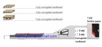 China Automatic Flute Laminator Machine, 3/4/5-Layer Corurgated Cardboard Making Machine for sale