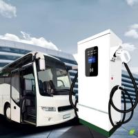 China 60kW Double Gun Floor Mounted EV Charger Dustproof Waterproof for sale