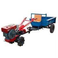 China Agricultrue 2 Wheel Walk Behind Tractor Multifunction Motocultor Power Tiller for sale
