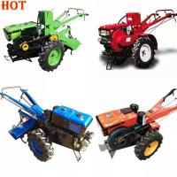 China Agricultrue 2 Wheel Walk Behind Tractor Multifunction Motocultor Power Tiller for sale
