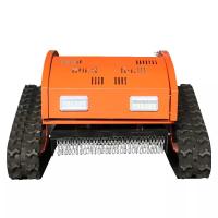 China Intelligent Design Farm Lawn Mower Remote Control Crawler Lawn Mower for sale