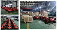 China Gasoline Robotic Lawn Mower OEM Cordless Rubber Track Non Slip for sale