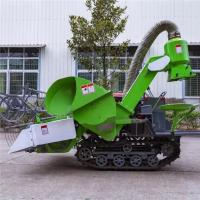 China 20HP Paddy Rice Harvester Save Manpower Mini Paddy Harvesting Machine for sale