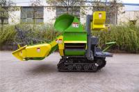 China 20HP Paddy Rice Harvester Save Manpower Mini Paddy Harvesting Machine for sale