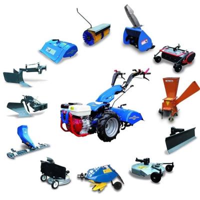 China BCS Cultivator Tiller Rotary Hoe Reduce Dust Hand Held Rotary Tiller for sale