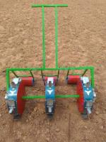 China 3 Rows Farming Tools Equipment 3 Wheels Vegetable Seed Sowing Machine for sale
