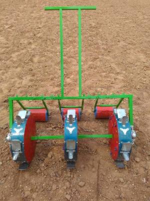 China 3 Rows Farming Tools Equipment 3 Wheels Vegetable Seed Sowing Machine for sale