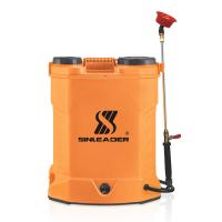 China 12L Agricultural Pump Sprayer PP Material Backpack Manual Sprayer for sale