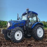 China Red Agricultural Farm Tractor 35 Hp Compact Tractor With Front Loader for sale