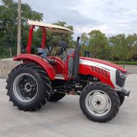 China Hydraulic Steering Agricultural Farm Tractor 100HP 4x4 Mini Tractor for sale